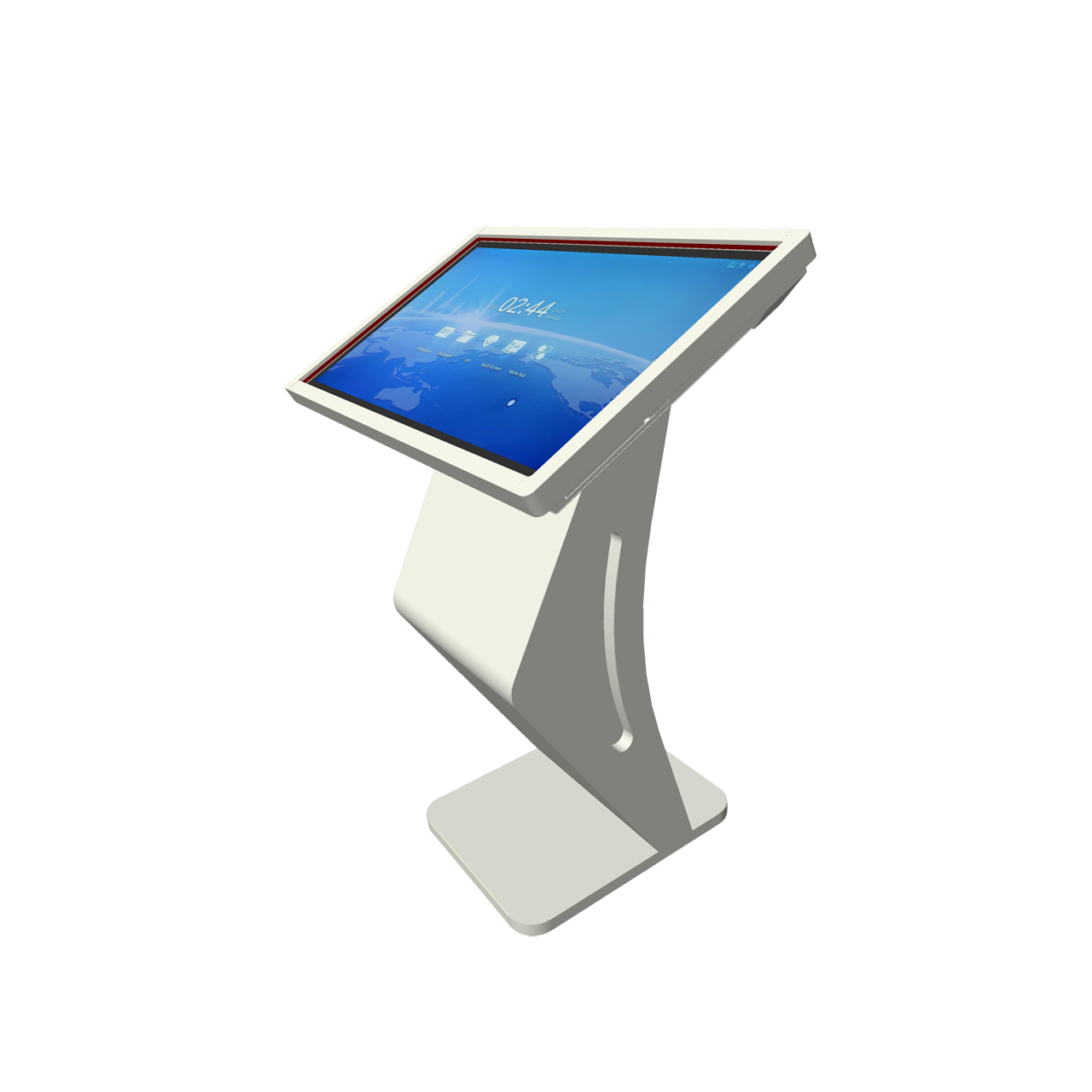 Secure Museum Slanted Touch Screen Digital Kiosk from China ...