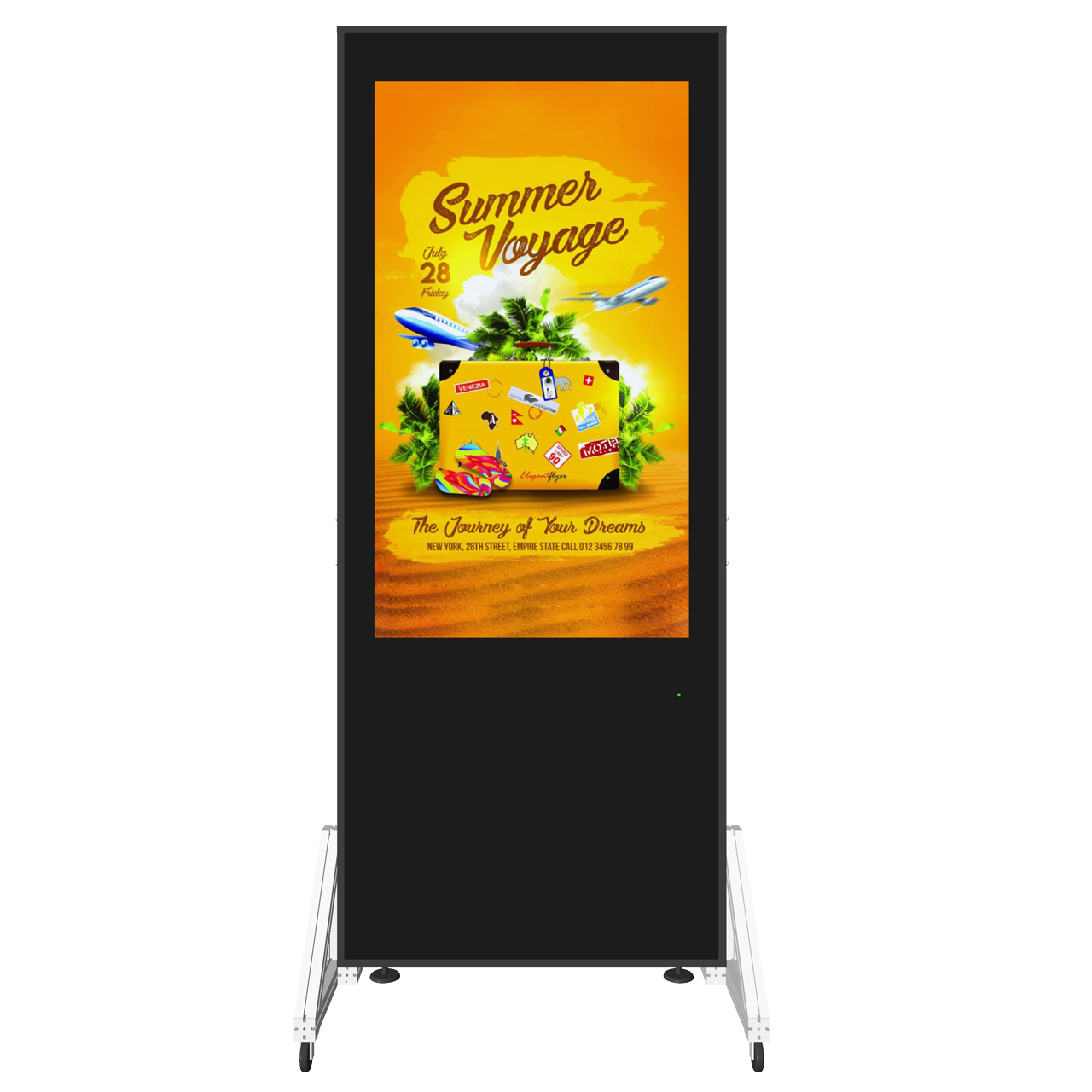 65 Inch Scalable Outdoor Vertical Digital Signage for Hotel from China ...